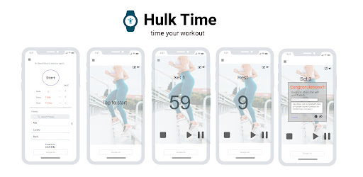 Hulk Time - workout timer Android App