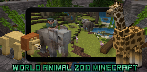 Mod World Animal Zoo Minecraft Android App