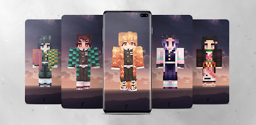 Demon Slayer Minecraft Skin Android App