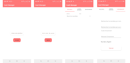 Cash Manager Android App