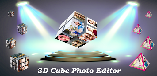 3D Cube PhotoFramePhotoEditor Android App