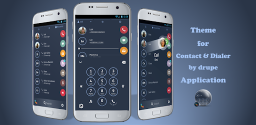 Theme Dialer Dark OS Android App