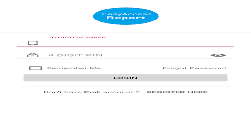 Easy Access Report Android App