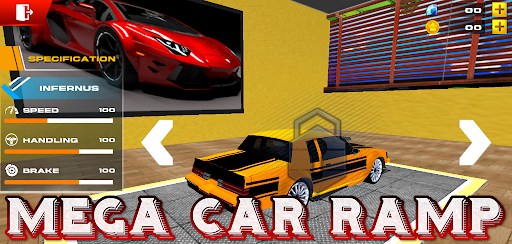 Descargar y jugar Mega Car Ramp 3D para PC (Emulador)