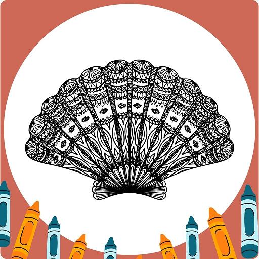Seashell Mandala Coloring Book for PC / Mac / Windows 11,10,8,7 - Free Download - Napkforpc.com