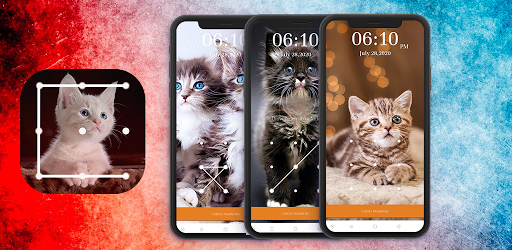 Kitty Cat Pattern Lock Screen Wallpaper 2021 Android App