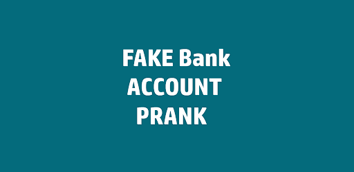 Fake Bank Account Prank Android App