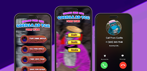 Gorilla Tag Game Call Prank Android App