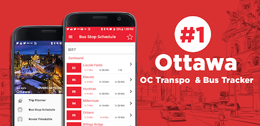 Ottawa Metro & Bus Tracker Android App