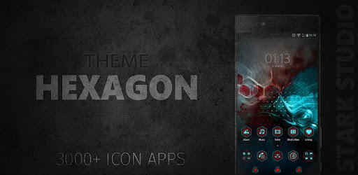 HEXAGON Xperia Theme Android App