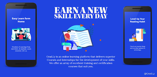 Grad.Ly - Online Internships & Courses Platform Android App