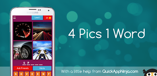 4 Pics 1 Word Android App