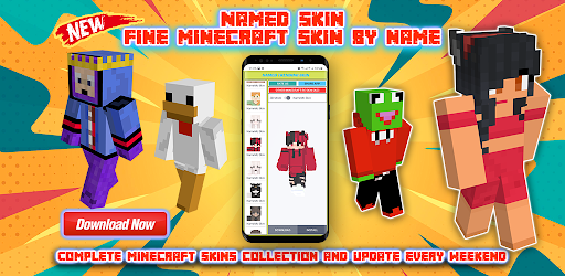 Named Skin for Minecraft PE
