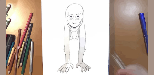 How to draw momo step by step tutorials