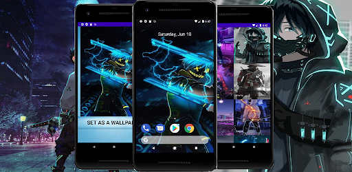 Neon Ninja Wallpapers Android App