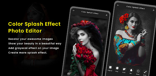 Color Splash Effect Photo Editor Android App