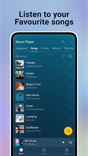 Music Player MOD APK 6.8.9 (Premium Unlocked) for Android