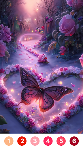 Rose Paint Coloring By Number for PC / Mac / Windows 11,10,8,7 - Free ...