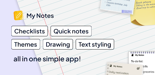 My Notes - Notebook, Notepad Android App