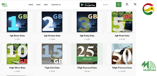 Multi-Data Bundles Ghana Android App