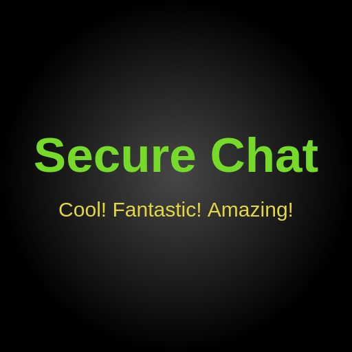 Secure chat