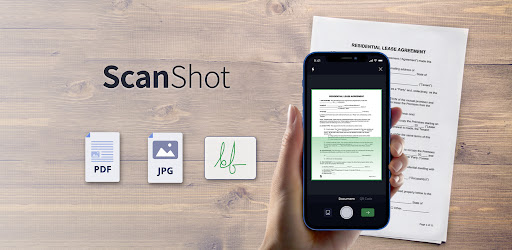 SCAN SHOT document scanner pdf Android App