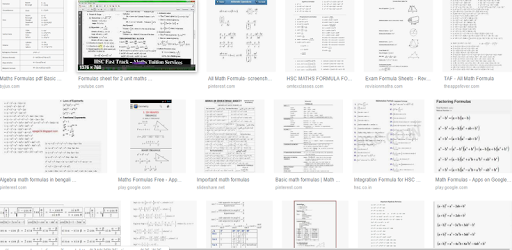 All Maths Formulas Android App