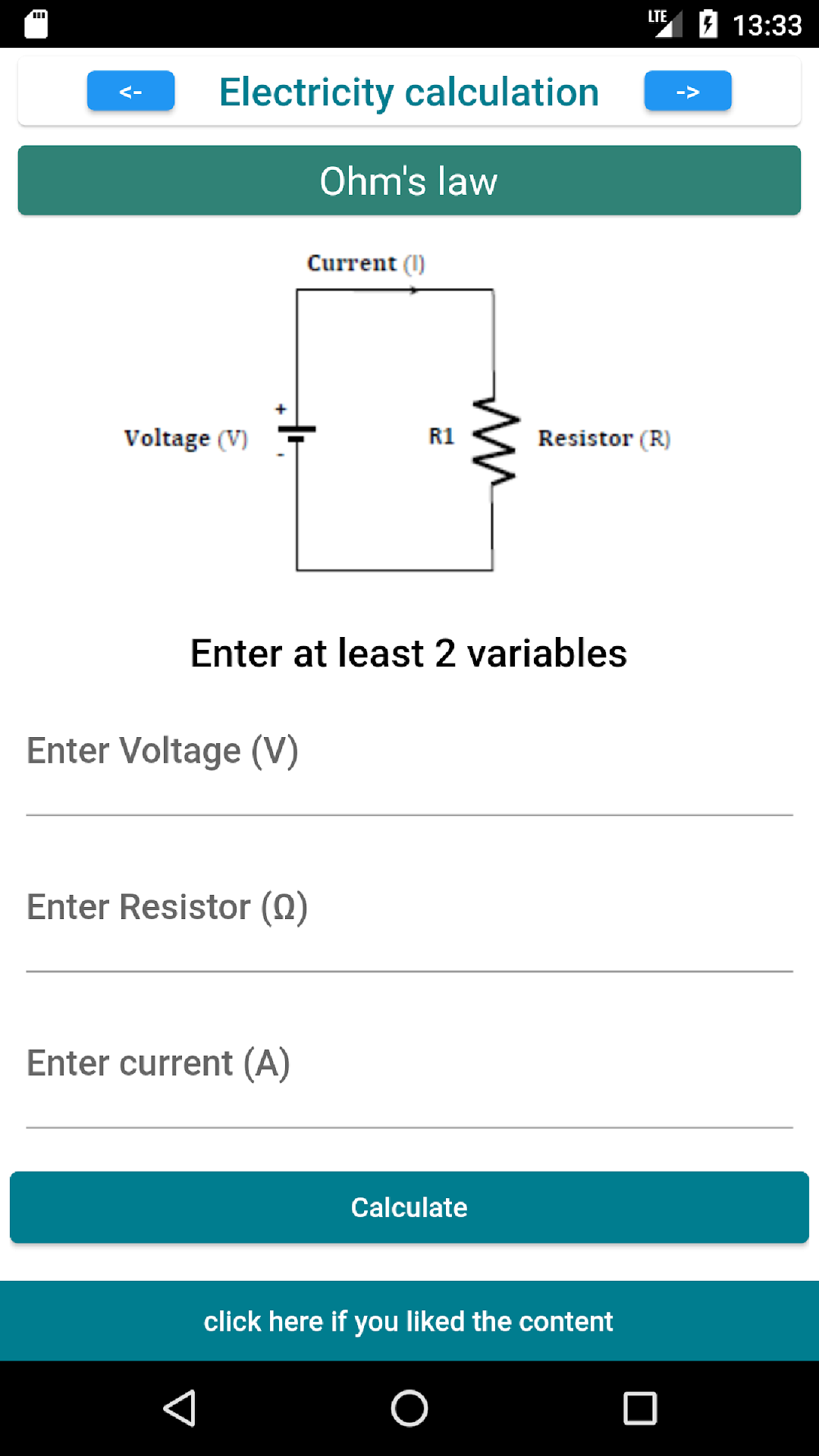 Baixe a versão Android de Electricity calculation APK - LDPlayer