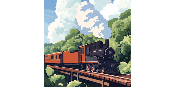 J'aime Les Trains Gif Pour Enfants