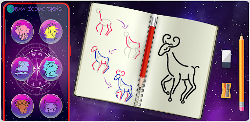Learn to draw Zodiac symbols