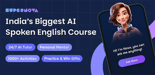 Supernova AI Spoken English Android App