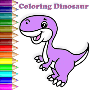 Dinosaur Coloring - Latest version 1.4 for Android Game Educational