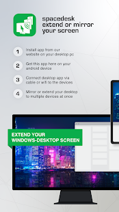 Download, Install & Use spacedesk (multi monitor display extension ...