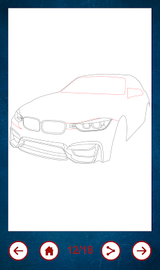 「Learn To Draw Cars」 - Androidアプリ | APPLION