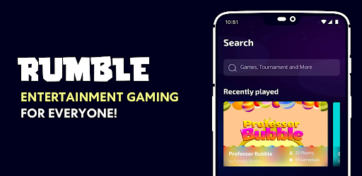 Rumble: Play Games & Connect Android App