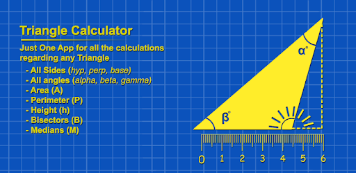Triangle Calculator Pro - Math Solver Android App