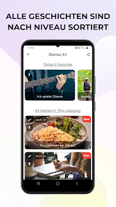 Deutsch lernen Hören und Lesen – Apps bei Google Play
