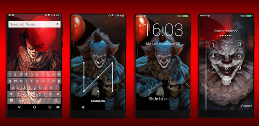 Pennywise Lock Screen Android App