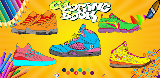Sneakers Coloring Book Android App