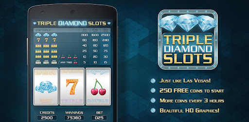 Triple Diamond Slot Machine Android App