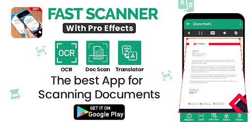 Scanner App: PDF document scan Android App