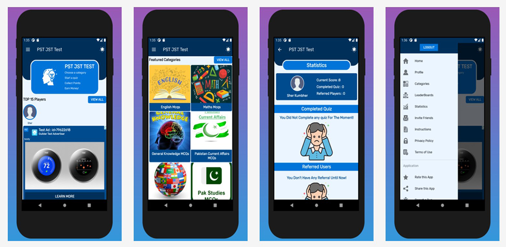 PST JST Test - Preparation Quiz - MCQs - Latest version 1.1 for Android ...