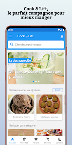 Cook&Lift - Recettes fitness – Applications sur Google Play