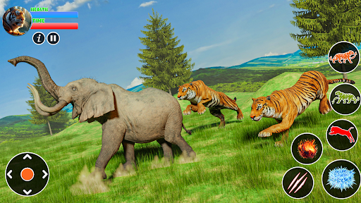 Download and Play Tiger Family Sim: Tiger Games on PC (Emulator)