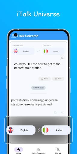 Téléchargez la version APK Android de iTalk Universe