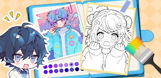 Cute Drawing : Anime Color Fan Android App