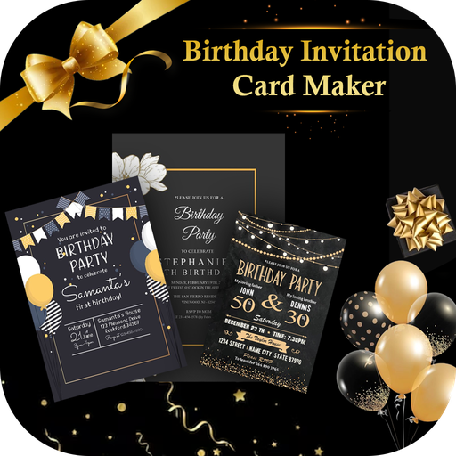 Birthday Invitation Card Maker for PC / Mac / Windows 11,10,8,7 - Free ...