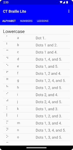 CT Braille Lite for PC / Mac / Windows 11,10,8,7 - Free Download - Napkforpc.com