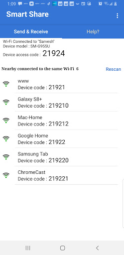 Smart Share - File Transfer for PC / Mac / Windows 11,10,8,7 - Free Download - Napkforpc.com