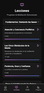 Sati: Cultiva tu Conciencia - Aplicación de android